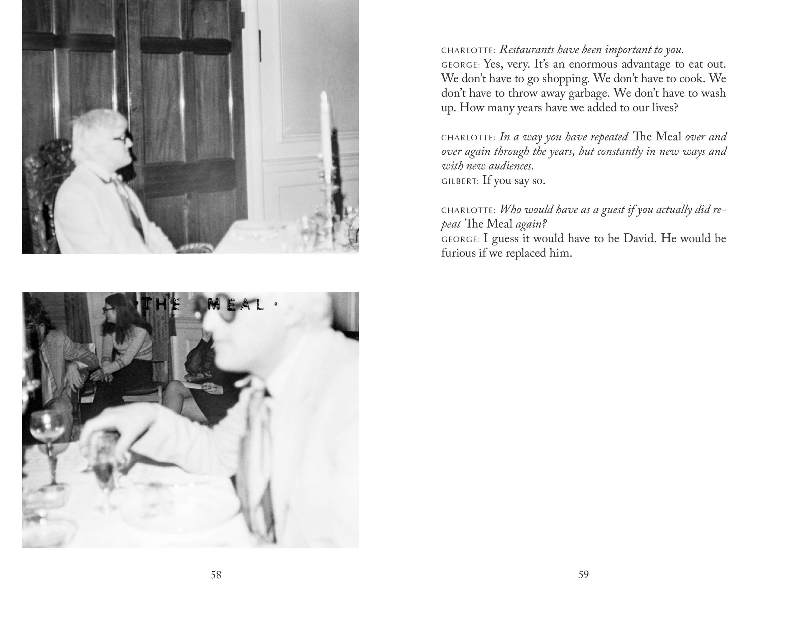 The Meal – Sternberg Press