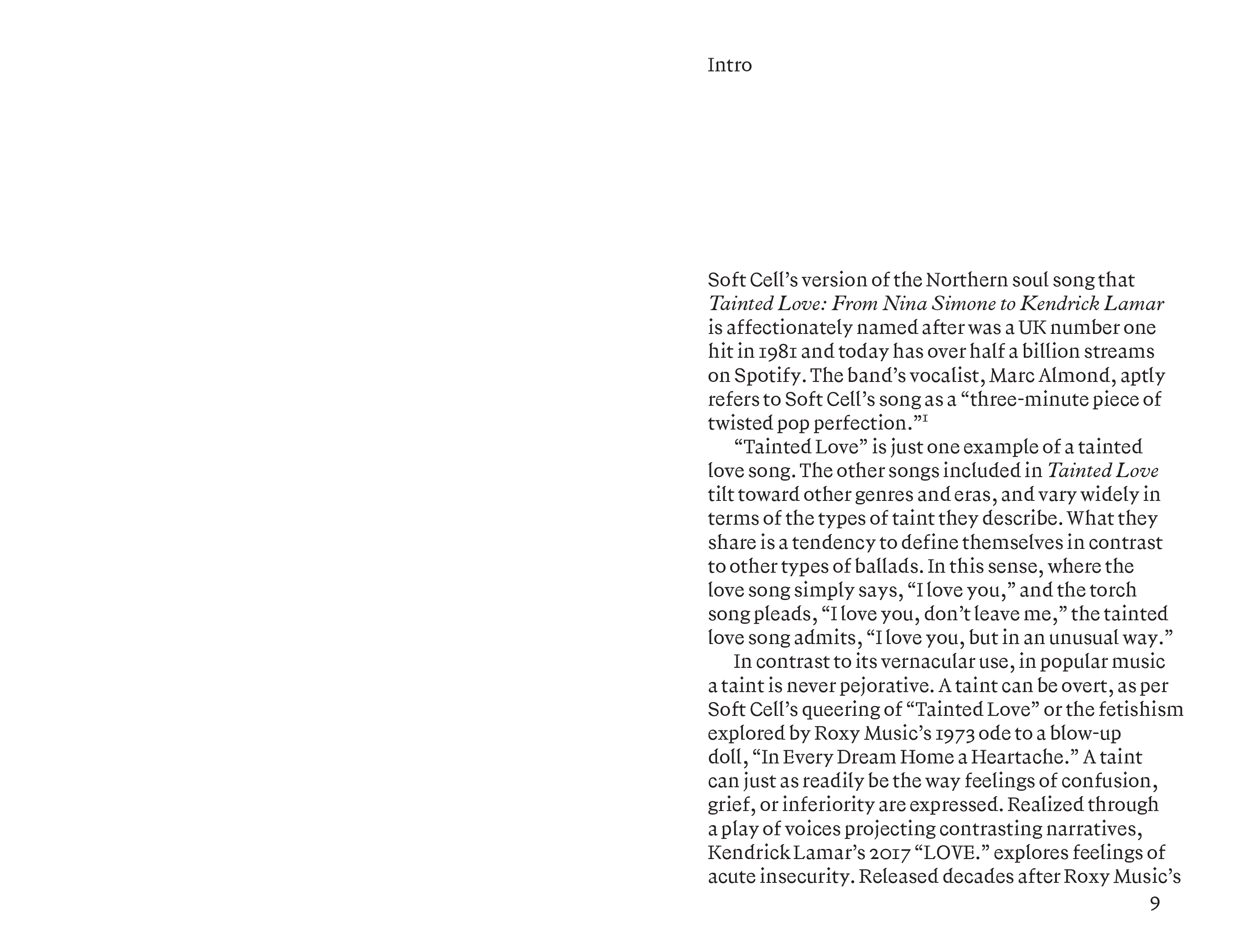 Tainted Love – Sternberg Press