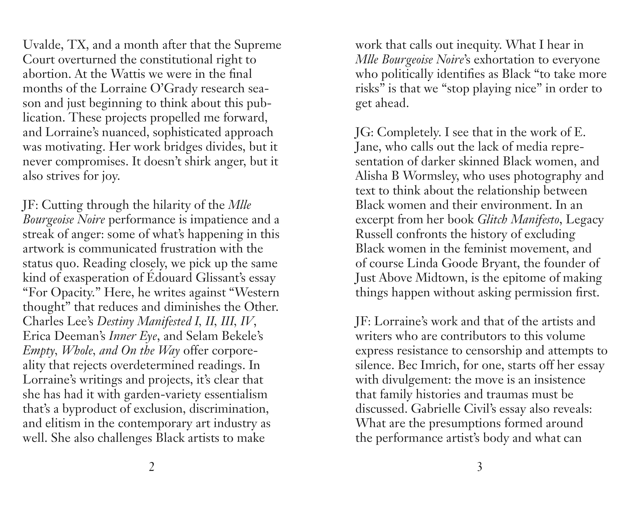 Is Now the Time for Joyous Rage? – Sternberg Press